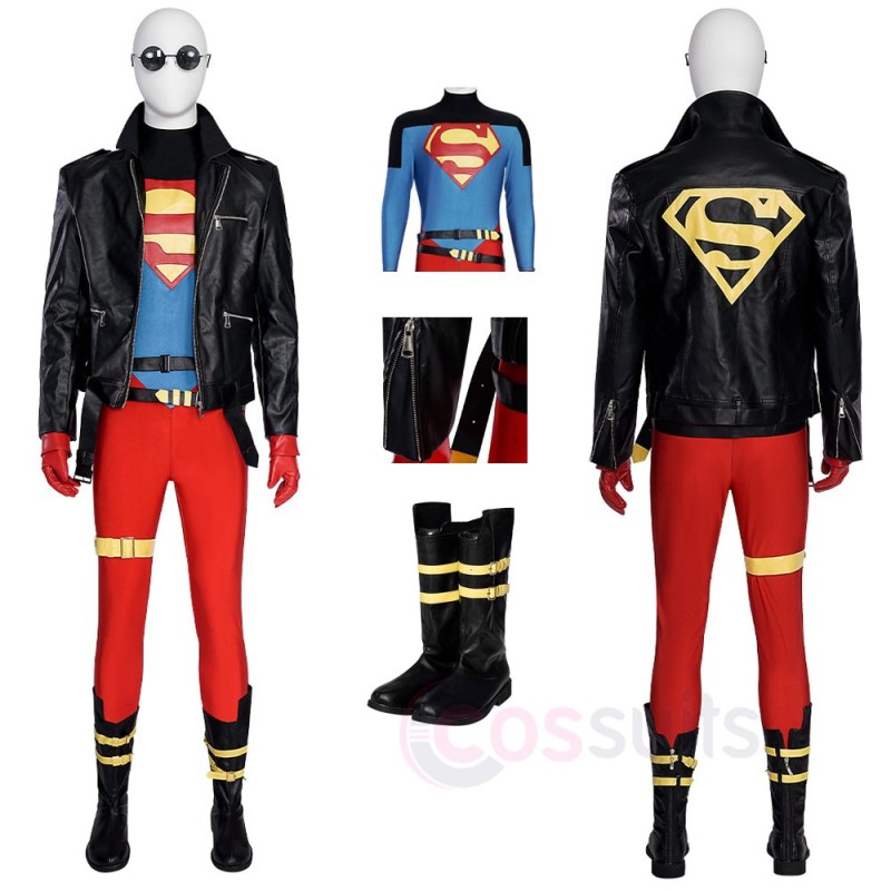 Ready To Ship - Superboy Conner Kent Cosplay Costume For Halloween ...