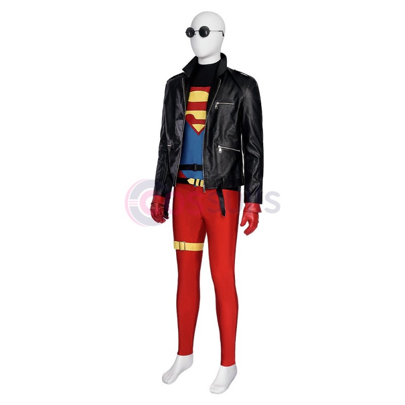 Superhero Conner Kent Cosplay Costume For Halloween - CosSuits