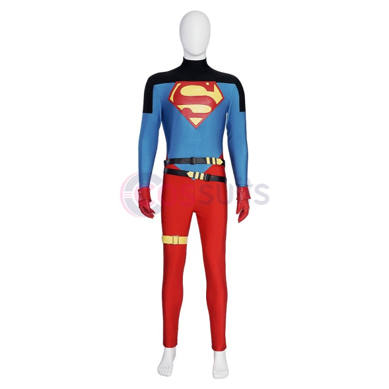 Superhero Conner Kent Cosplay Costume For Halloween - CosSuits