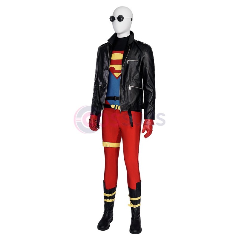 Superhero Conner Kent Cosplay Costume For Halloween - CosSuits