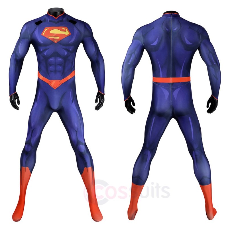 Superhero Universe The New 52 Superhero Clark Kent Cosplay Costume ...