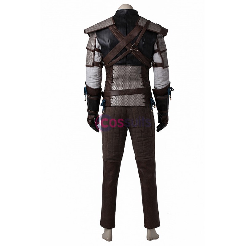 The Witcher Geralt Cosplay Costume The Witcher 3 Cosplay Outfit - CosSuits