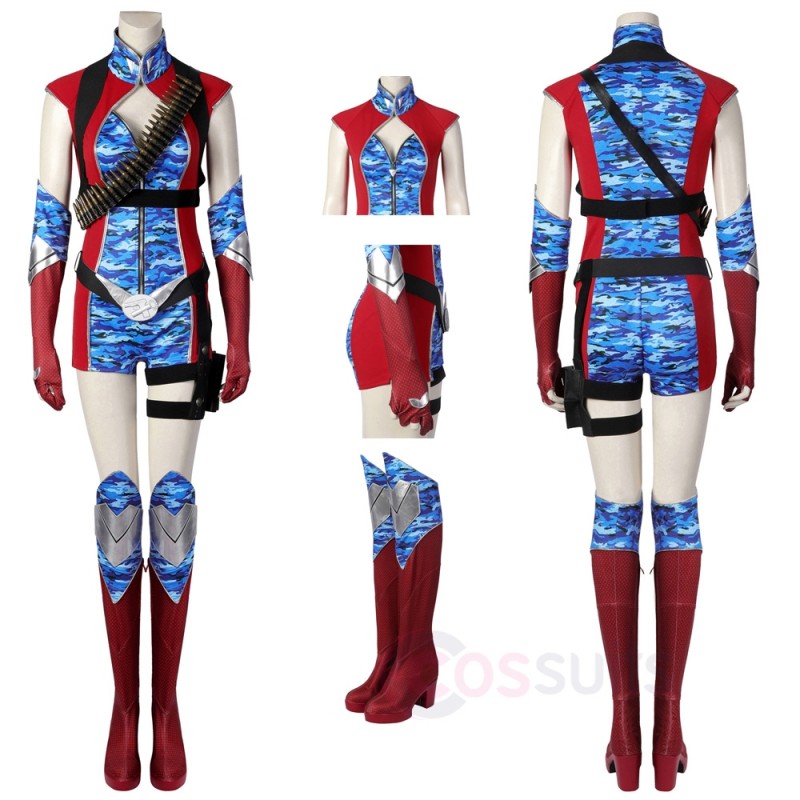 The Boys Season 4 Cosplay Costumes Firecracker Halloween Jumpsuit ...