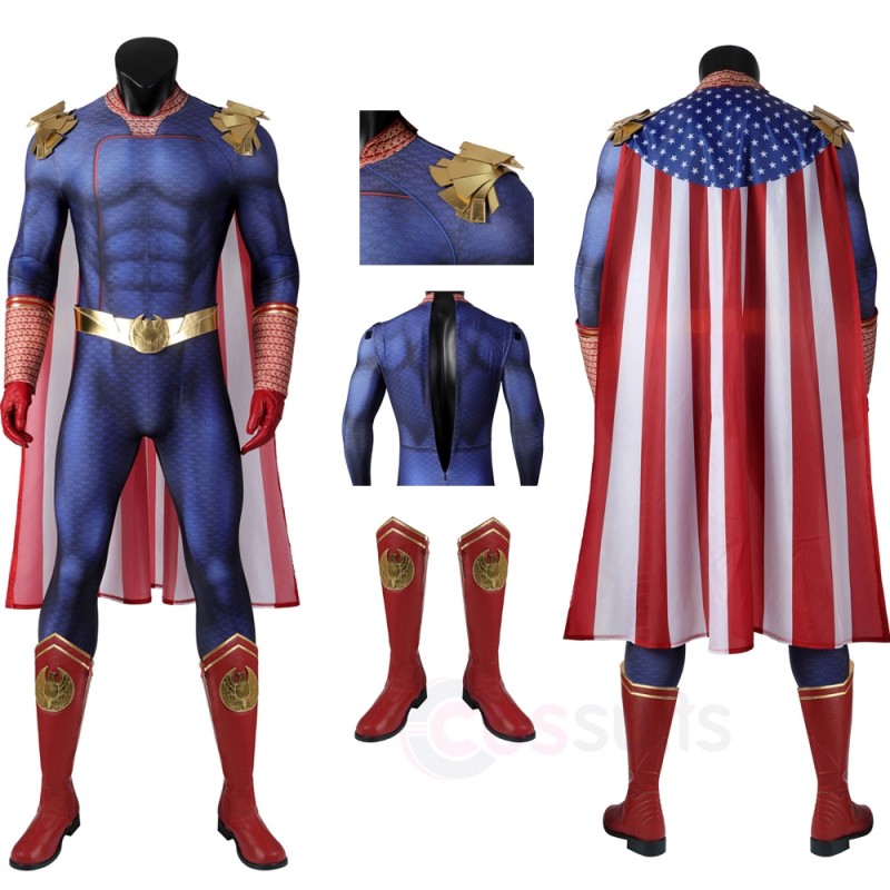 The Boys Season 3 The Homelander Cosplay Costumes - CosSuits