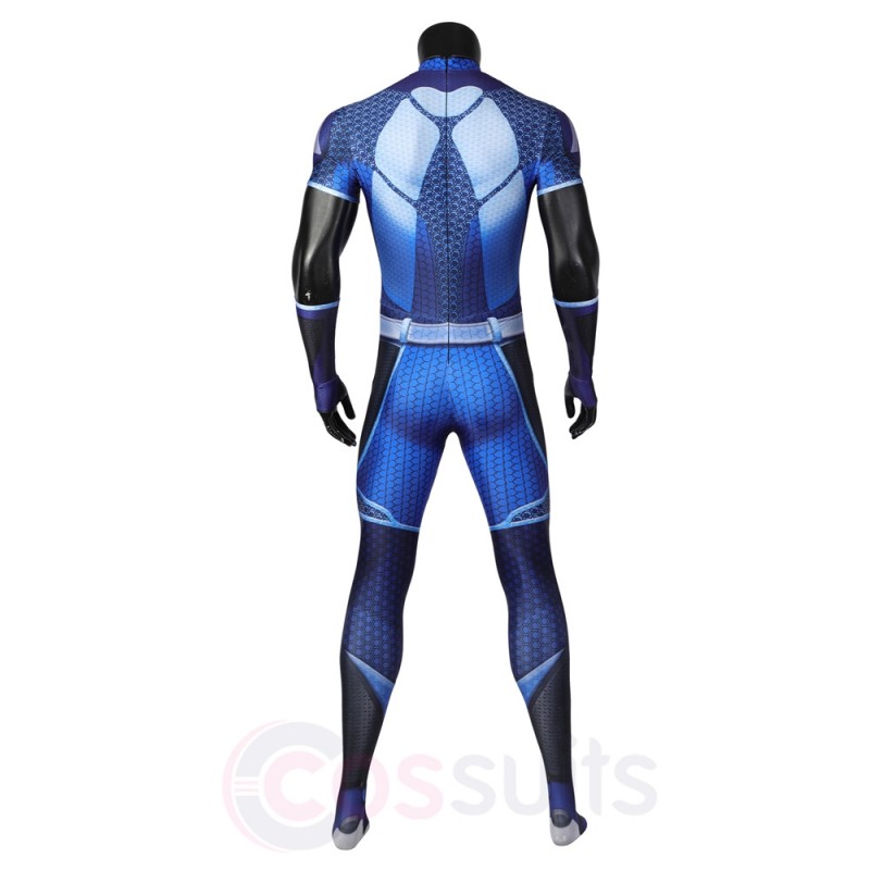 The Boys A-train Cosplay Costume A-train Spandex Printed Jumpsuit ...