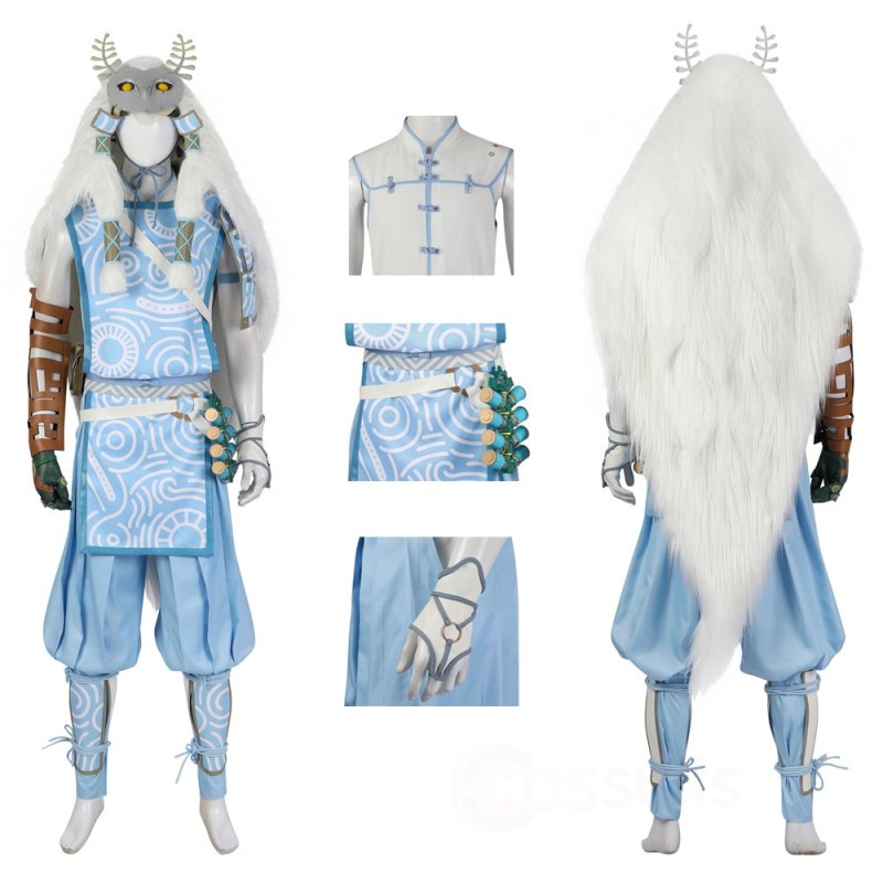 The Legend of Zelda Tears of the Kingdom link Mystic Set Cosplay Suits ...
