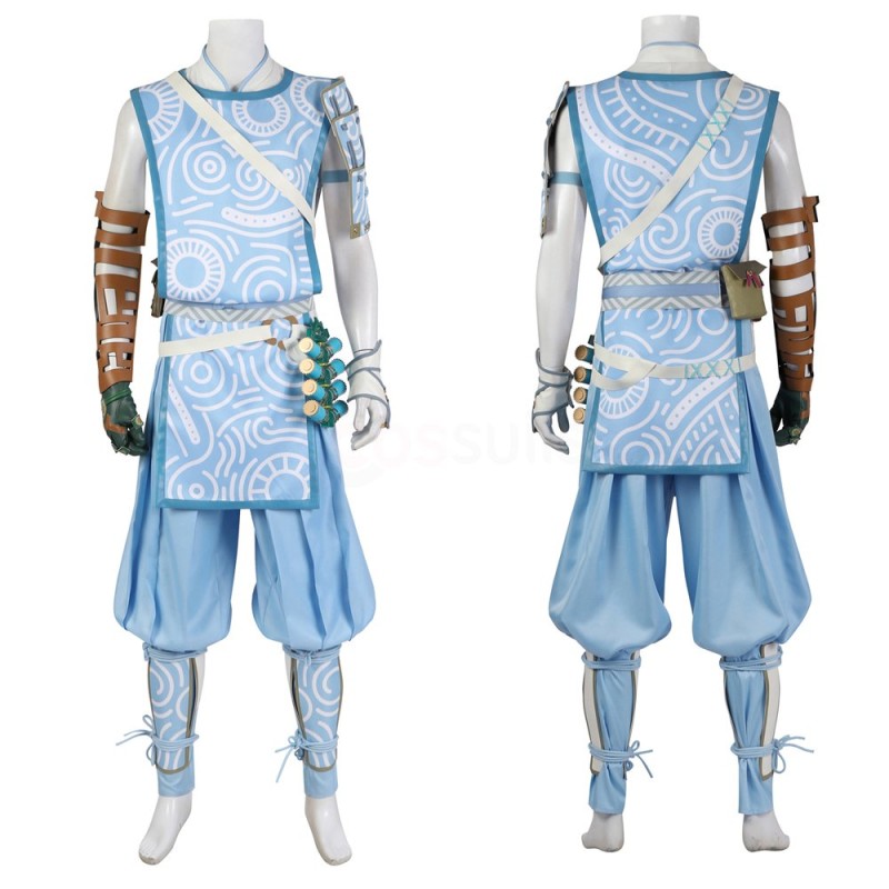 The Legend of Zelda Tears of the Kingdom link Mystic Set Cosplay Suits ...