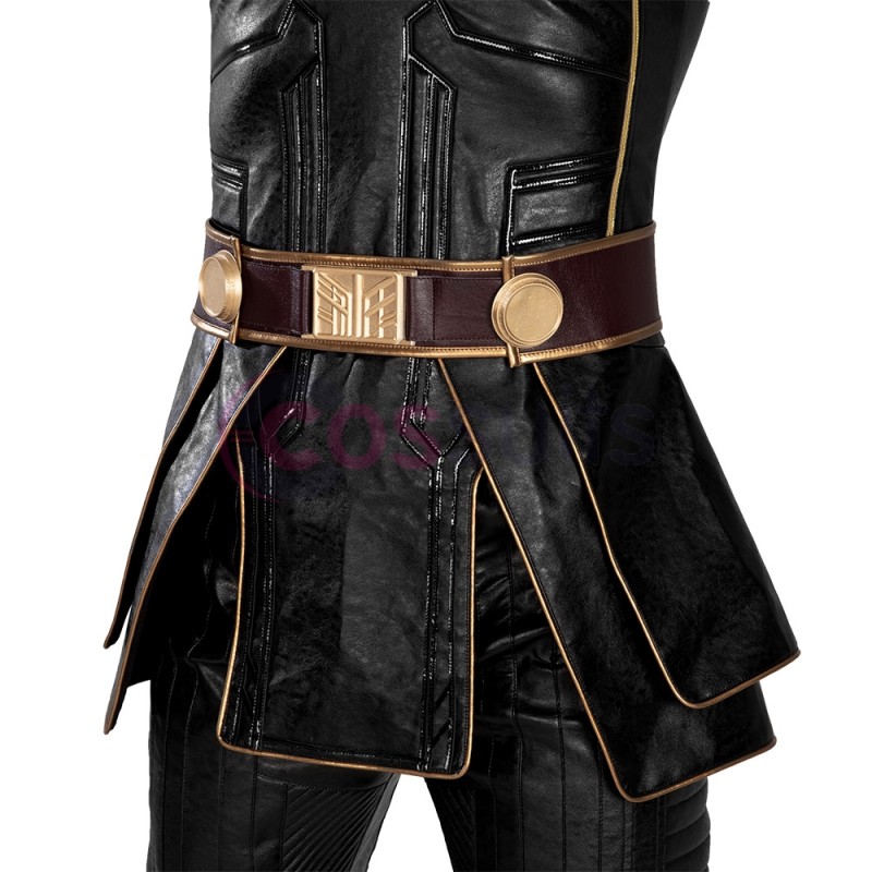 Thor 4 Love and Thunder Cosplay Costume Thor Fur Collar Version Suit ...