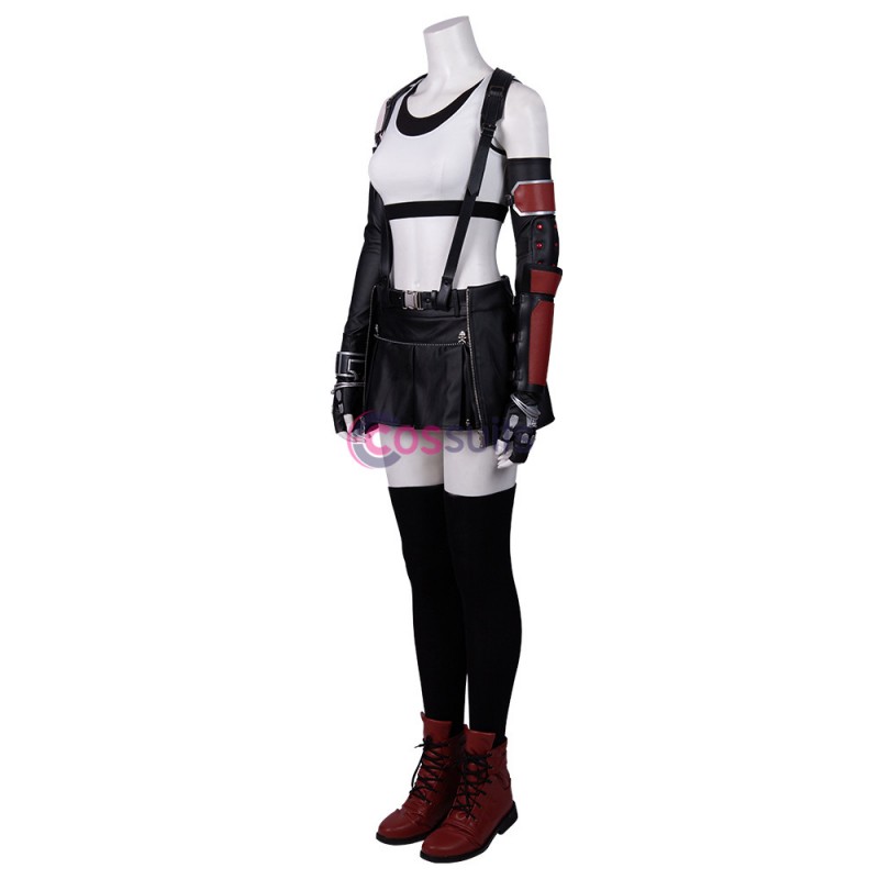 Tifa Cosplay Costume Final Fantasy VII Remake Cosplay Suit - CosSuits