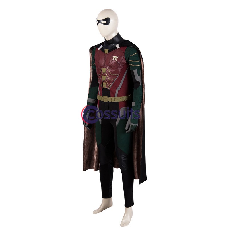 Titans Robin Suit Dick Grayson Cosplay Costume - CosSuits