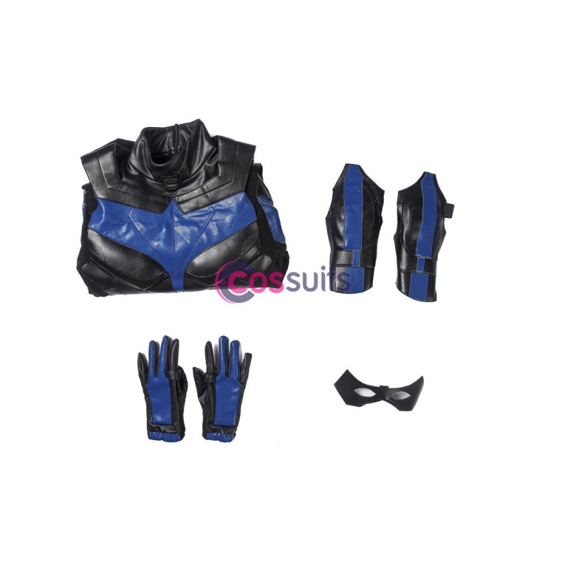 Dick Grayson Cosplay Costume Dick Grayson Classic Suit - CosSuits