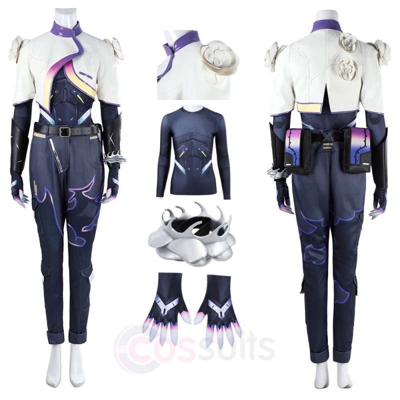 VALORANT Vyse Cosplay Costume Halloween Cosplay Suits - CosSuits