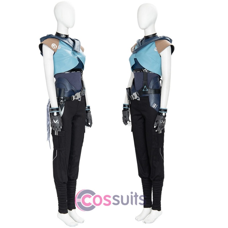 Valorant Jett Cosplay Costume Jett Cosplay Suit - CosSuits