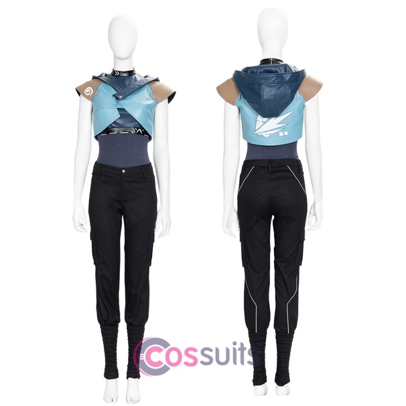 Valorant Jett Cosplay Costume Jett Cosplay Suit - CosSuits