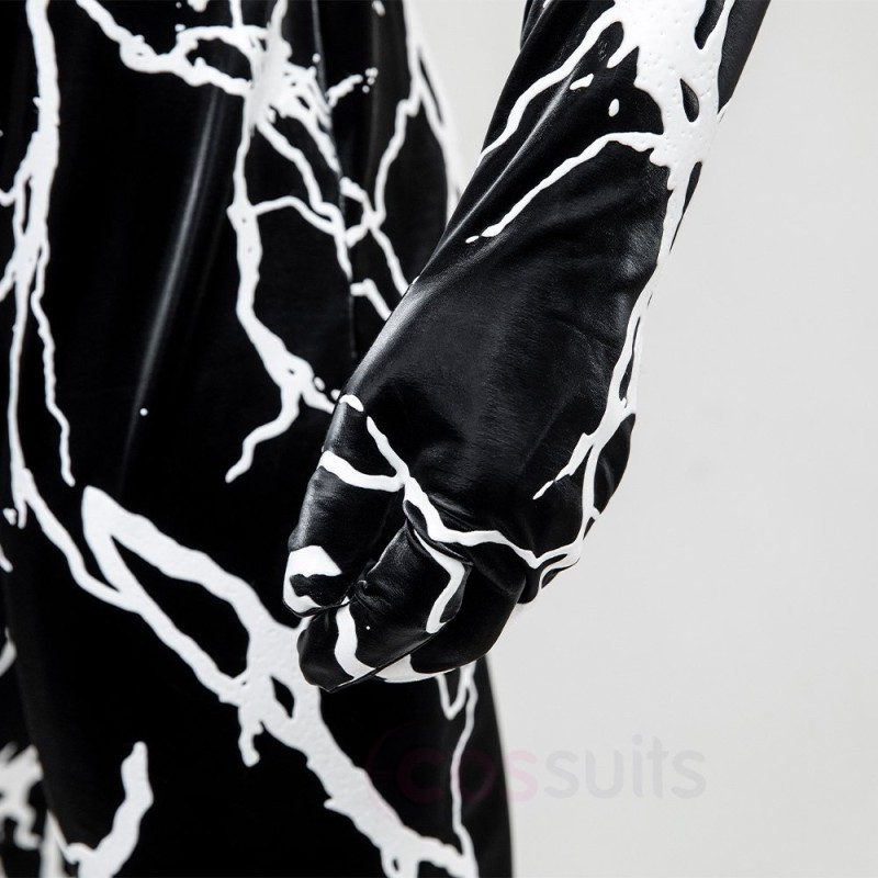 Venom Cosplay Costume The Last Dance Marvel Supervillain Jumpsuit with ...