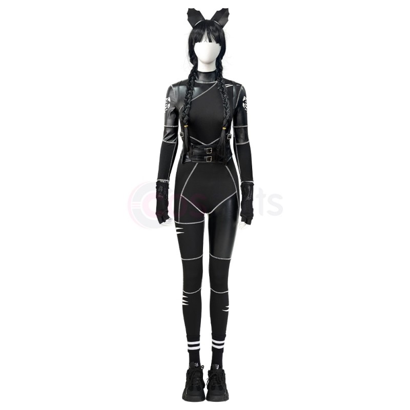 Wednesday Cosplay Costumes The Addams Family Cosplay Bodysuits - CosSuits