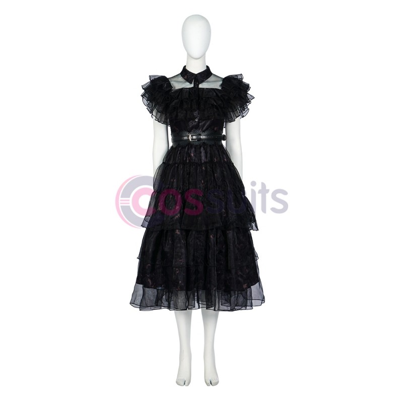 Wednesday Addams Cosplay Costumes The Addams Family Cosplay Suits ...