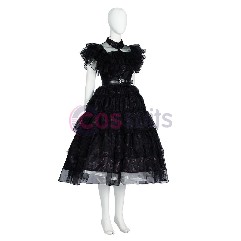 Wednesday Addams Cosplay Costumes The Addams Family Cosplay Suits ...