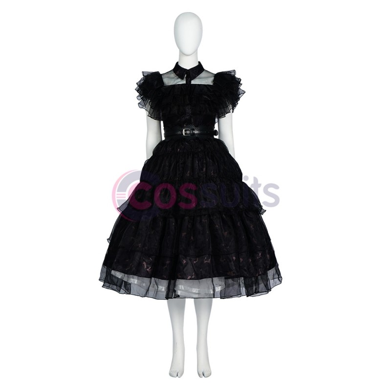 Wednesday Addams Cosplay Costumes The Addams Family Cosplay Suits ...