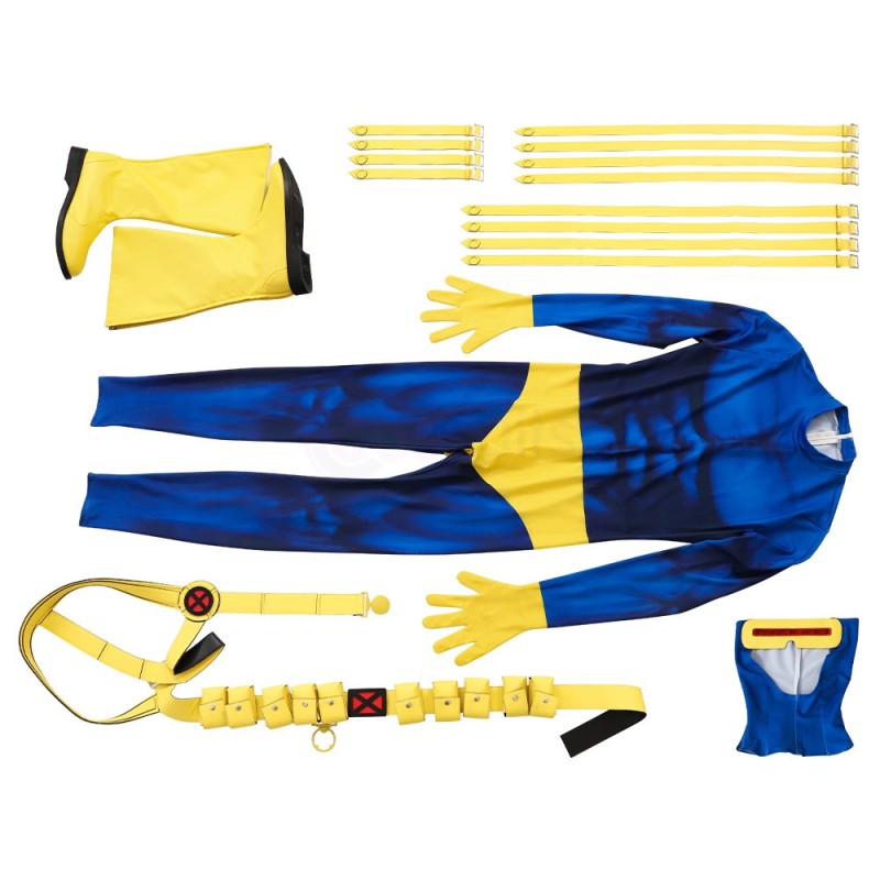 X-Men 97 Cyclops Cosplay Costumes Scott Summers Cosplay Suit - CosSuits