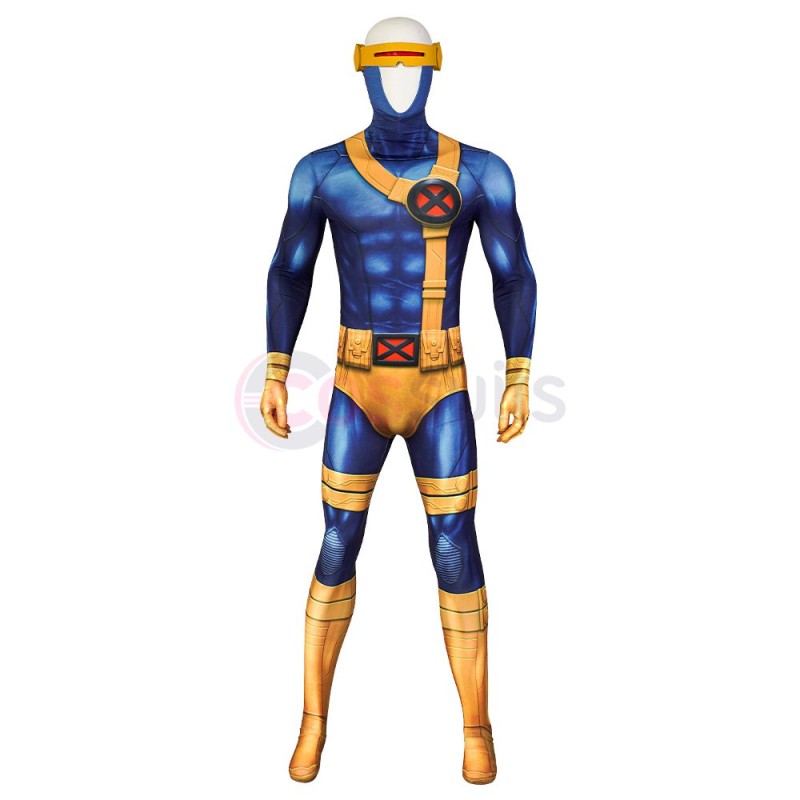 X-Men Cosplay Costumes Cyclops Halloween Cosplay Suit - CosSuits