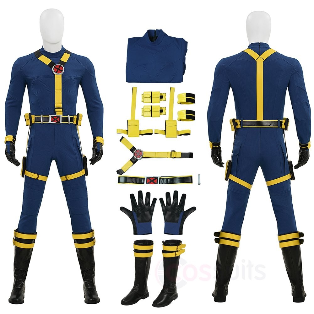 Avengers 5 Doomsday Cyclops Cosplay Costume Scott Summers Cosplay Suit ...