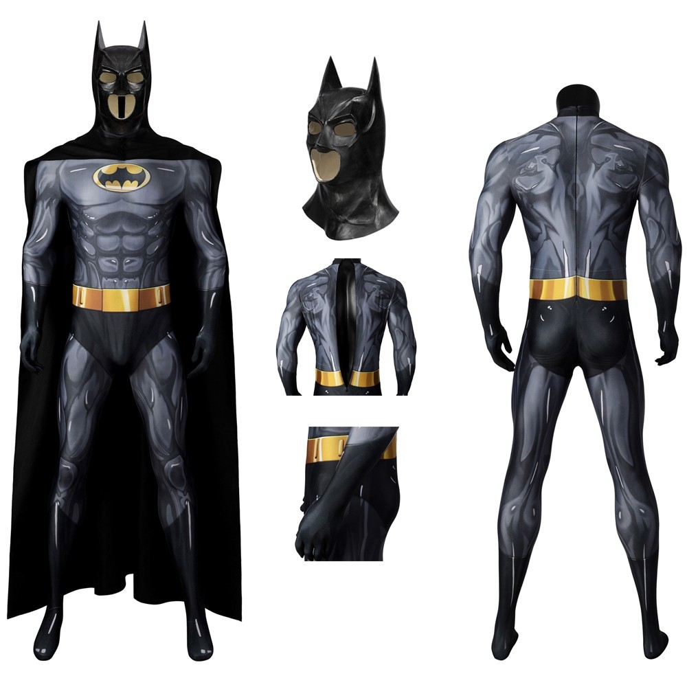 The Animated Series S1 Bruce Wayne Cosplay Costume Bruce Wayne Jumpsuit ...