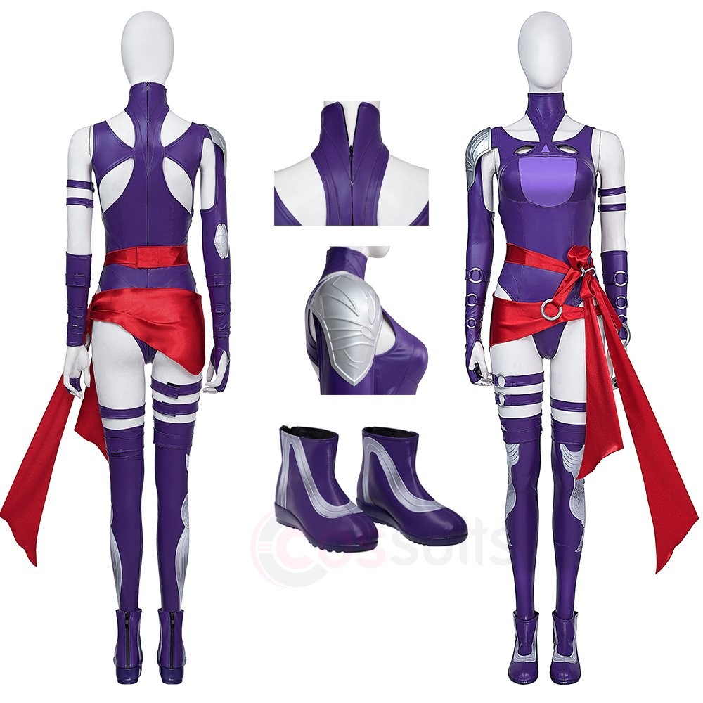 Psylocke Vengeance Cosplay Costume Marvel Rivals Game Suits Edition ...