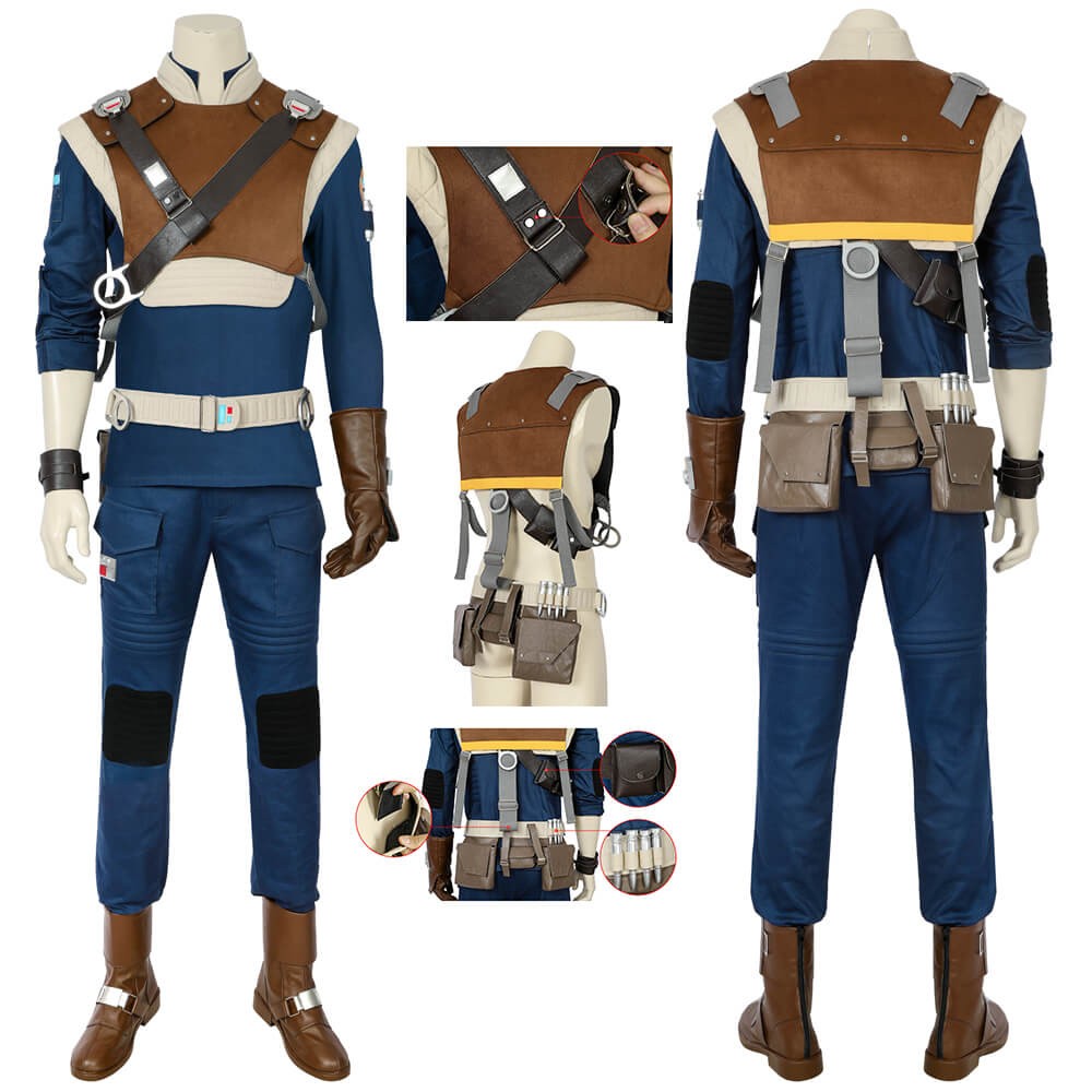 Cal Kestis Costume Star Wars Jedi Fallen Order Cal Cosplay Suit - CosSuits