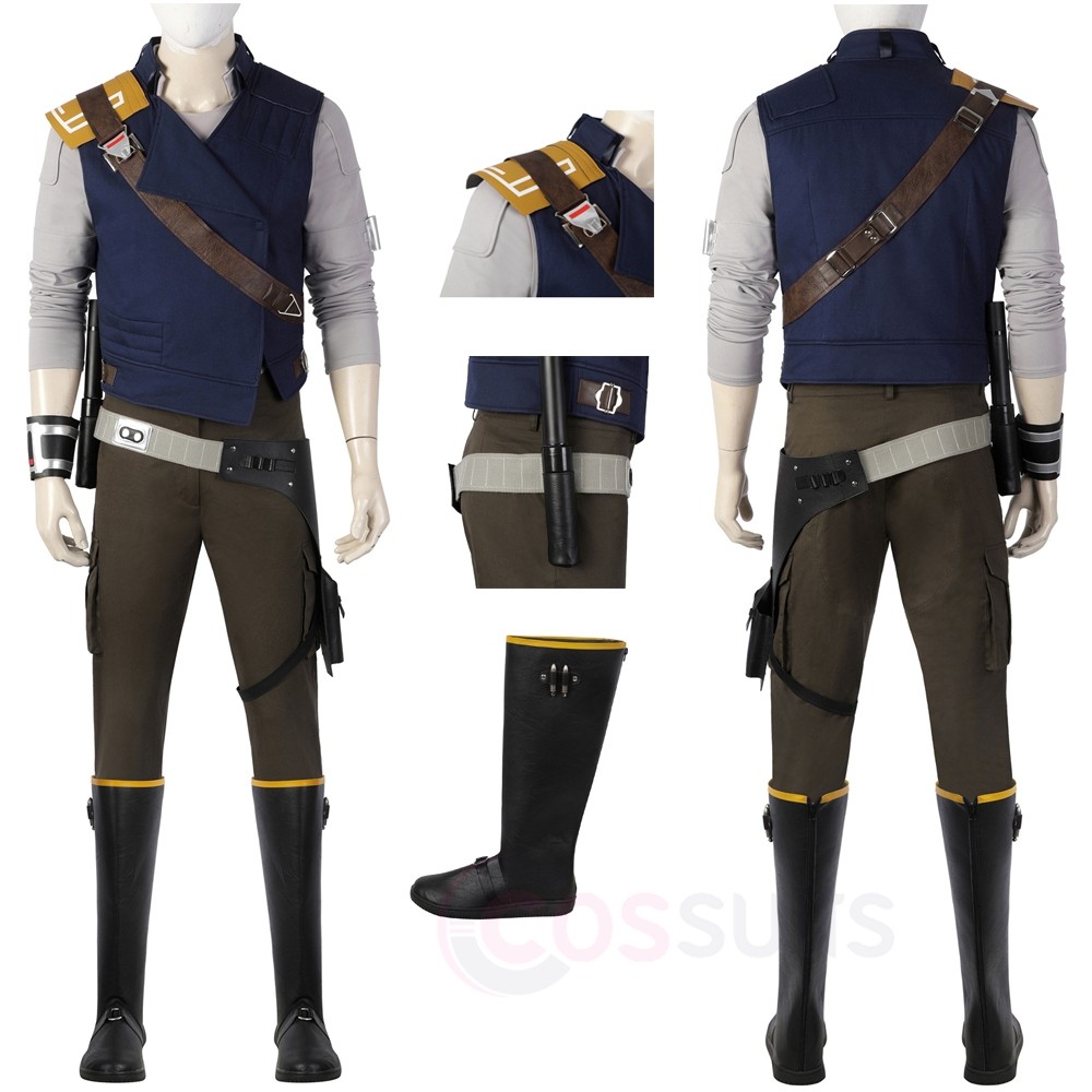 Star Wars Cosplay Costumes Jedi Survivor Cal Kestis Cosplay Suit - CosSuits