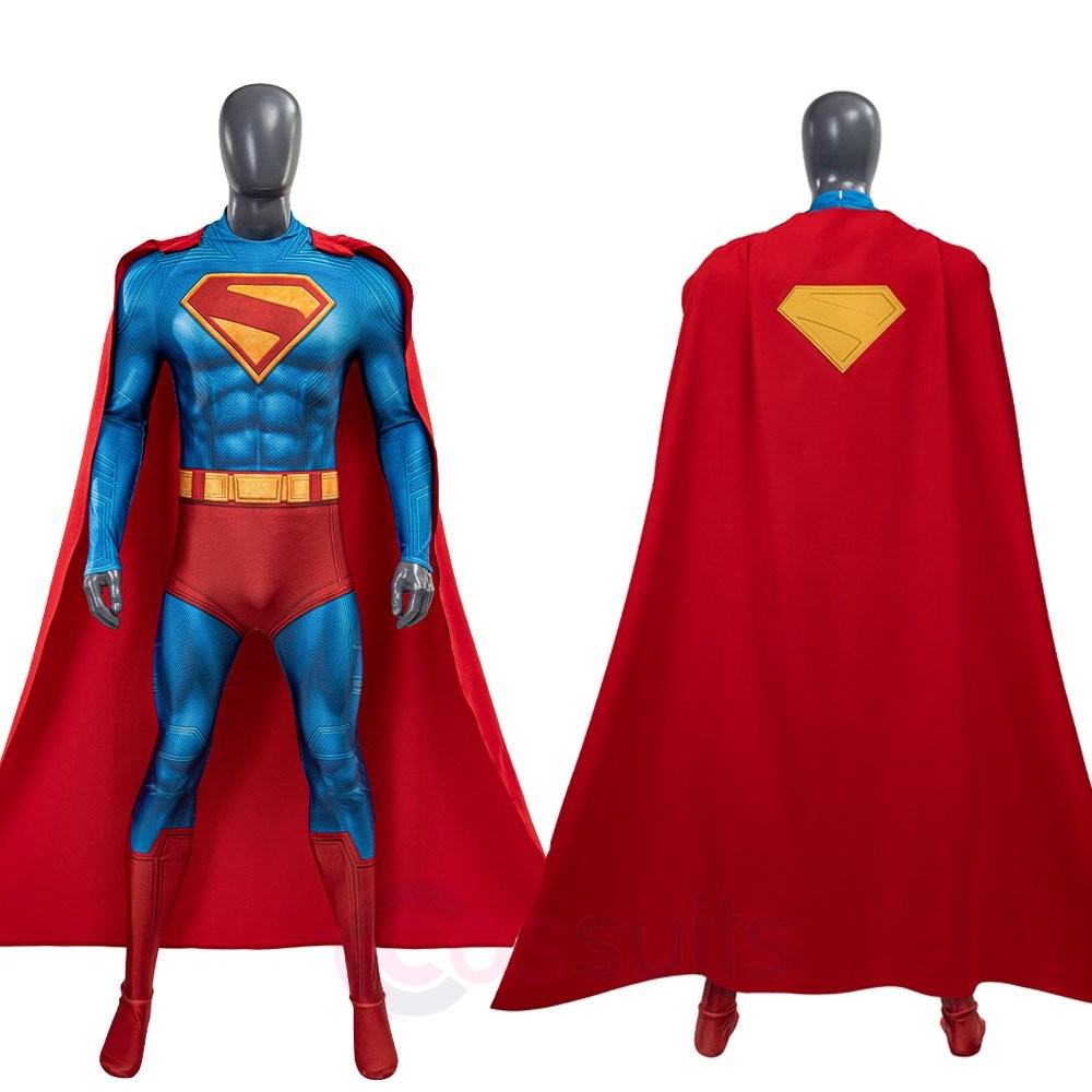 Clark Kent Superhero Legacy Cosplay Costume Superhero 3D Print Jumpsuit ...
