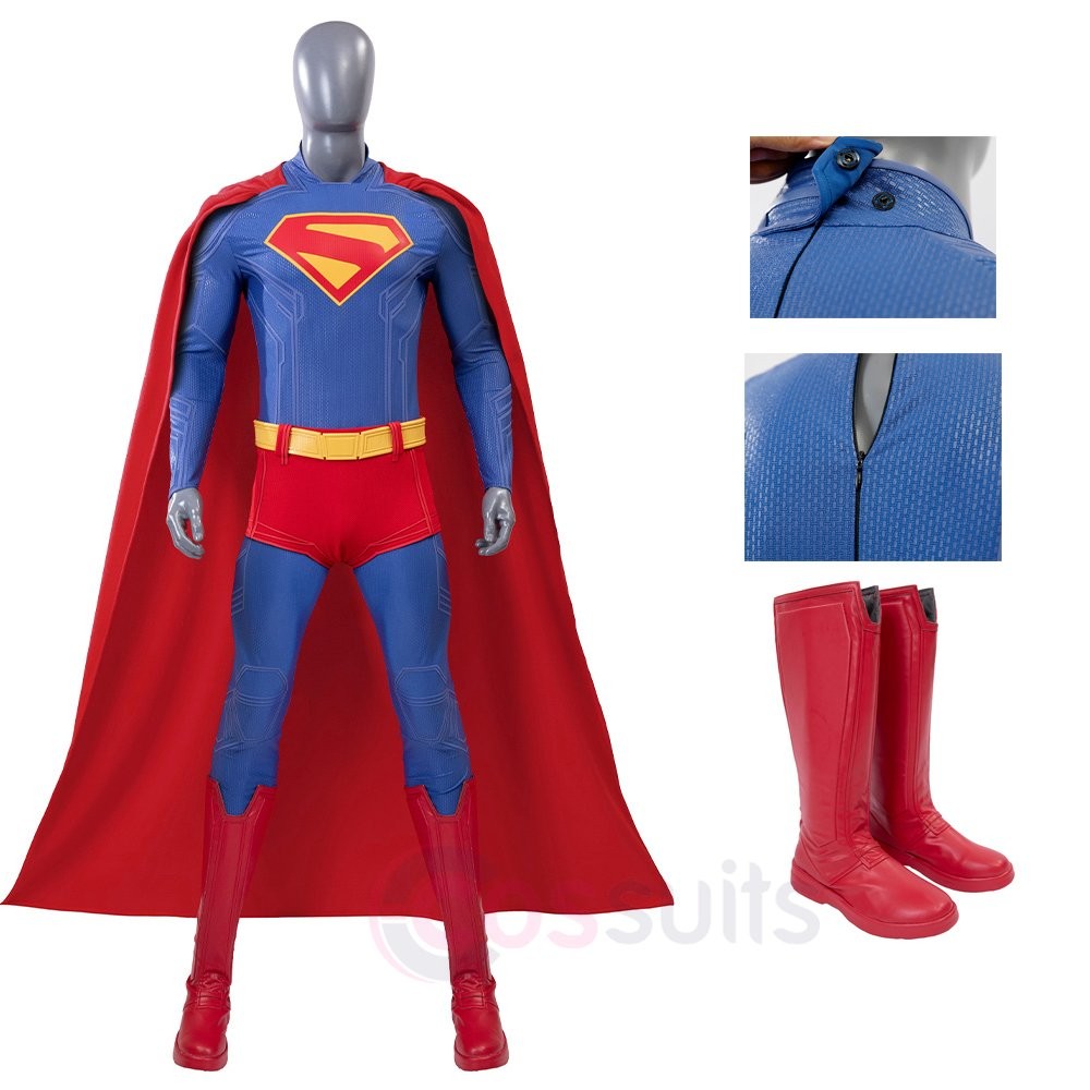 Superhero Legacy 2025 Clark Kent Cosplay Costume Deluxe Halloween Suits ...