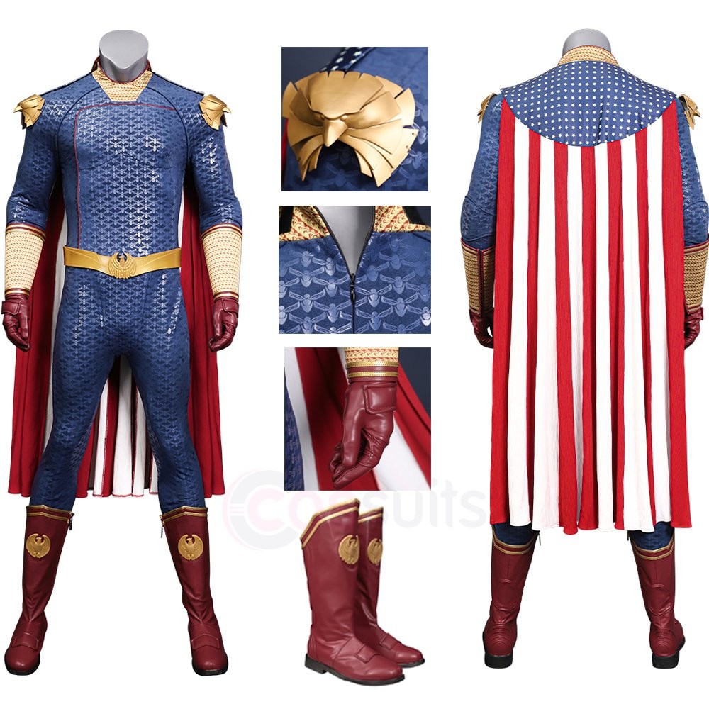Homelander Cosplay Costume The Boys S4 Cosplay Costumes - CosSuits