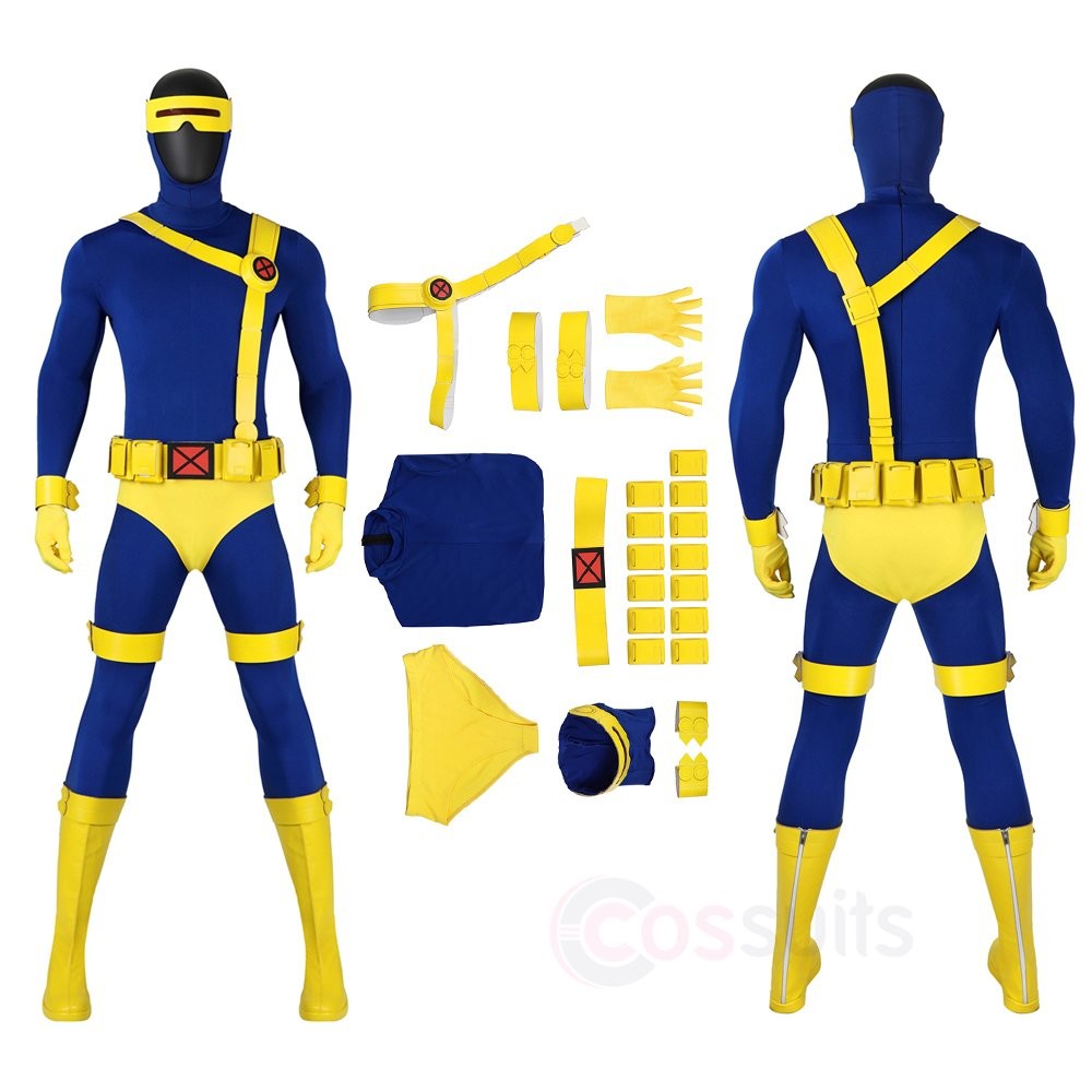 X-Men 97 Cyclops Cosplay Costumes Scott Summers Cosplay Suits - CosSuits