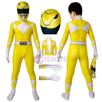 Power Rangers Kids Costume Power Rangers Billy Blue Ranger Cosplay ...