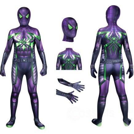 Spider-Man Across the Spider-Verse Miles Morales Cosplay Costumes For ...