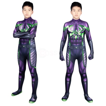 Spider-Man Across the Spider-Verse Miles Morales Cosplay Costumes For ...