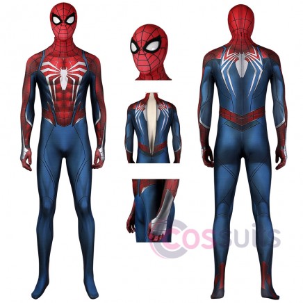 Spider-Man PS4 Costume Spiderman PS4 Cosplay Suit - CosSuits