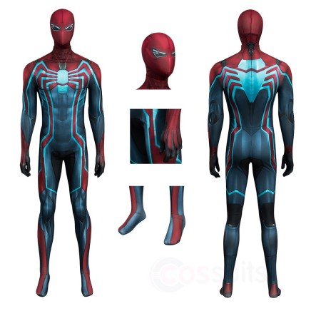 Spider-Man Miles Morales PS4 Cosplay Costumes Jumpsuits - CosSuits