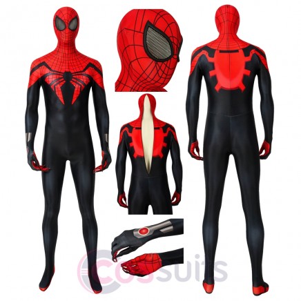 Spiderman ps4 4D Classic Suit Game Spider-man PS4 Cosplay Costume ...