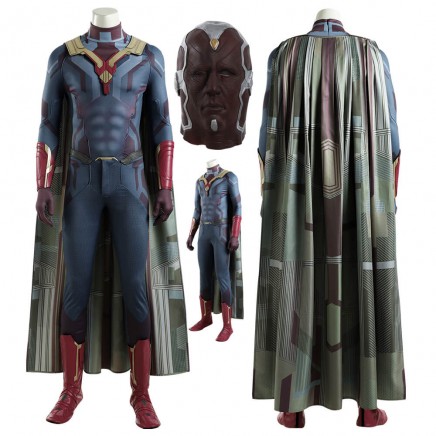Avengers Infinity War Vision Cosplay Costume - CosSuits