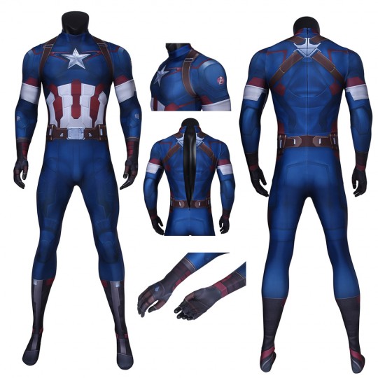 Captain America Costumes, Cheap Captain America Cosplay Suits - CosSuits