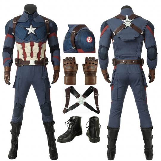 Captain America Costumes, Cheap Captain America Cosplay Suits - CosSuits