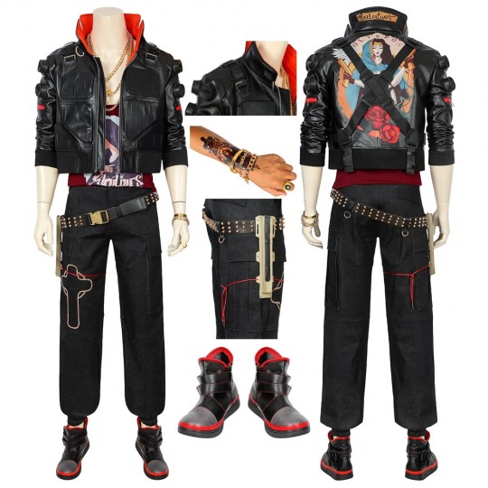 Cyberpunk 2077 Game Cosplay Costumes for Men & Women - CosSuits