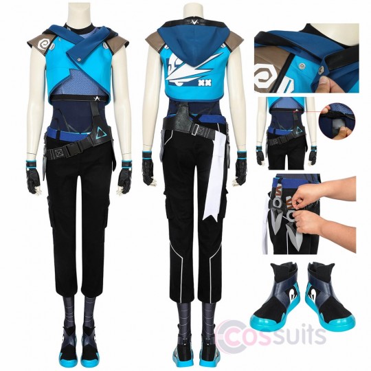 Buy Game Valorant Cosplay Costume for Sale, Valorant Cosplay Suit ...
