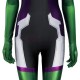 She-Hulk Cosplay Costume Female Hulk Halloween Jumpsuit - CosSuits